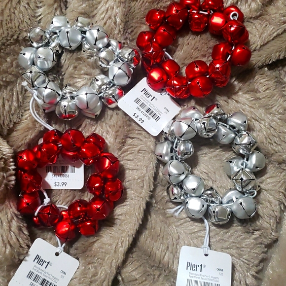 Pier 1 | Holiday | Pier One Imports Bell Decor Set Of 4 Newtags | Poshmark